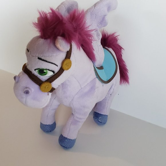 Disney | Toys | Disneys Sofia The First Minimus Pegasus Stuffed 8 Plush Purple Winged Horse ...